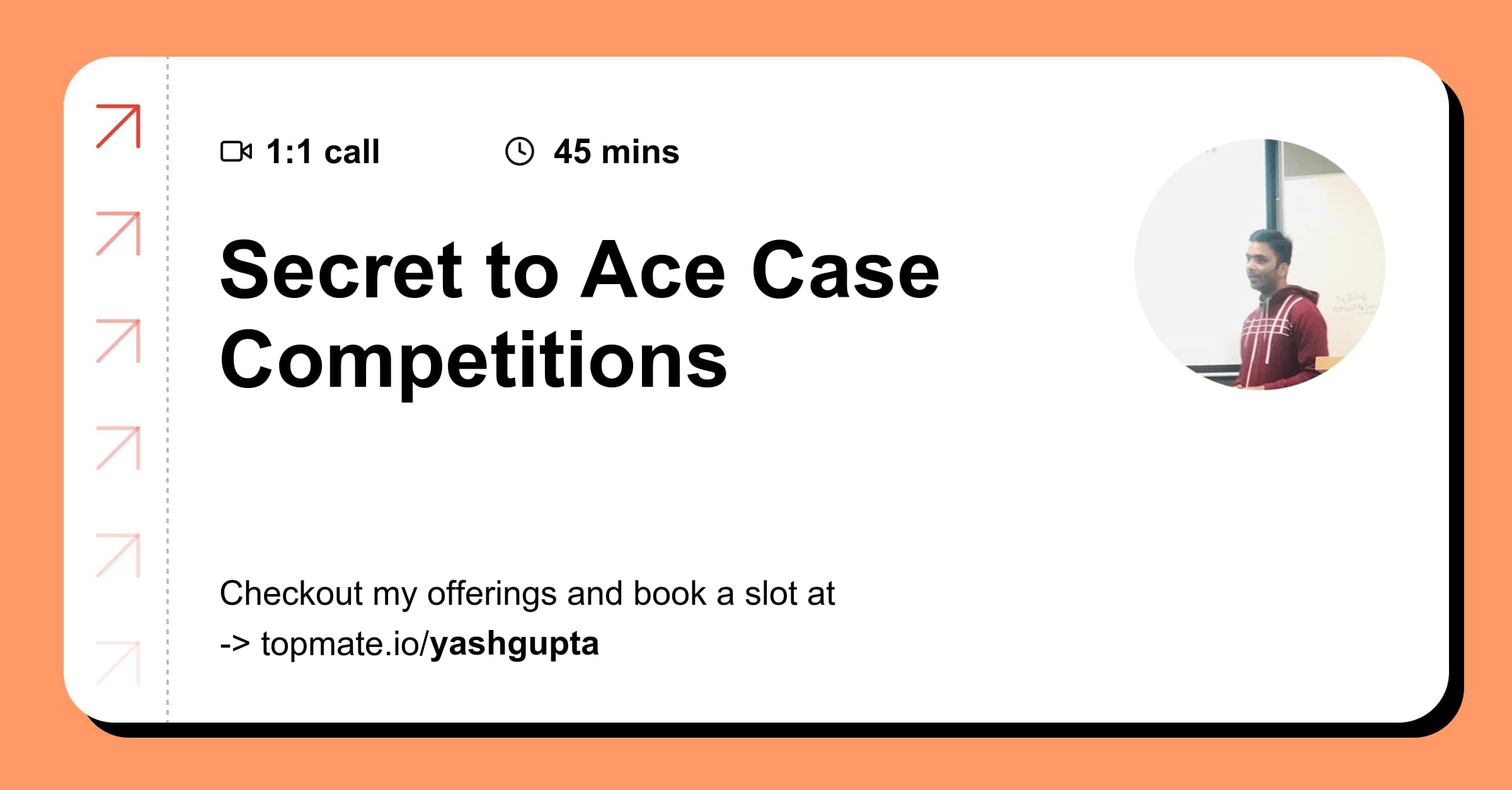 Secret to Ace Case Competitions with Yash Gupta